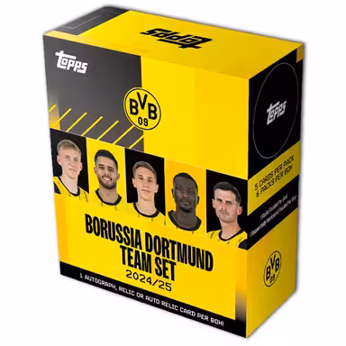 2024-25 TOPPS Borussia Dortmund Official Team Set Soccer Cards | collectosk